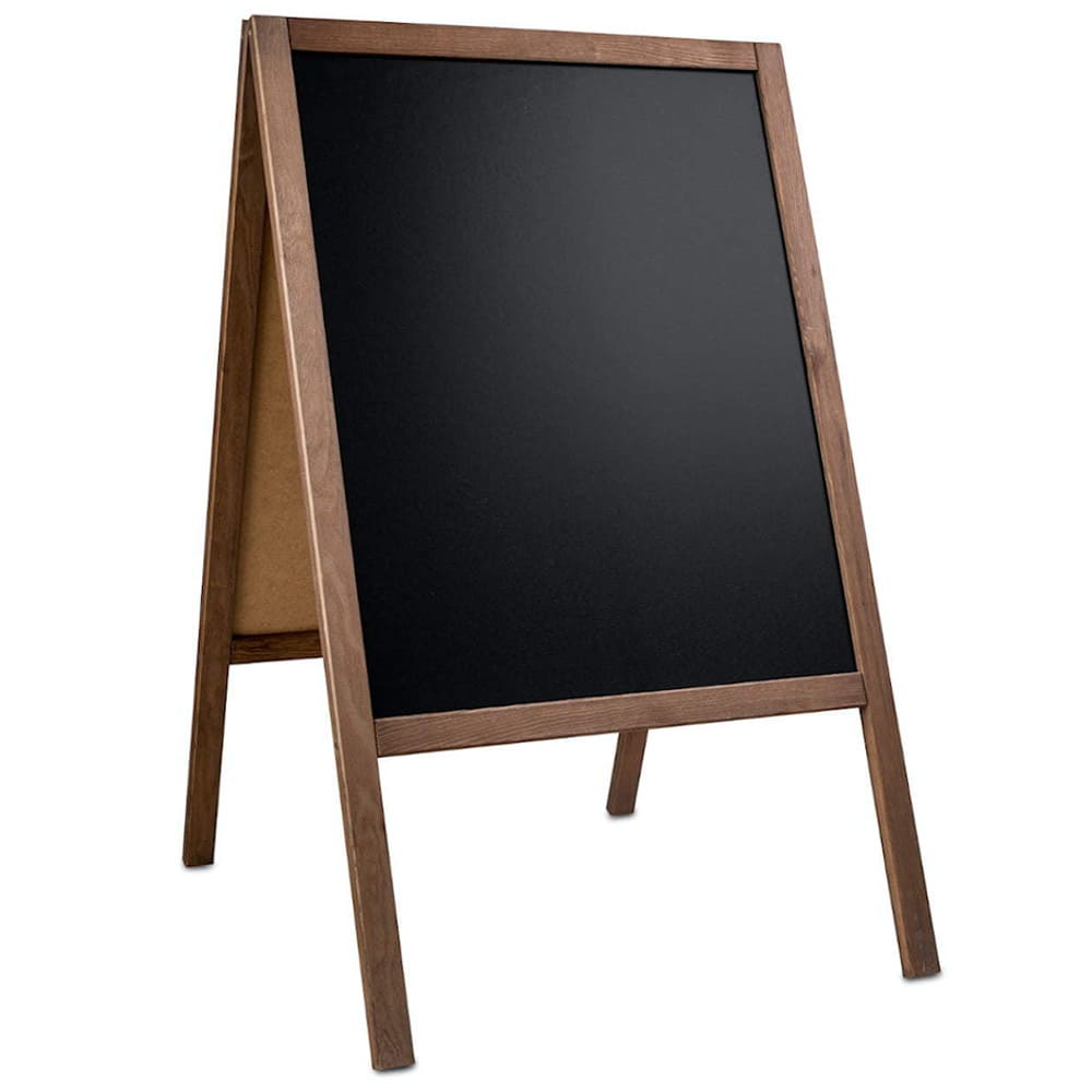 Holz Kundenstopper ColorFrame 100×60 cm - Erhältlich in vier Farben